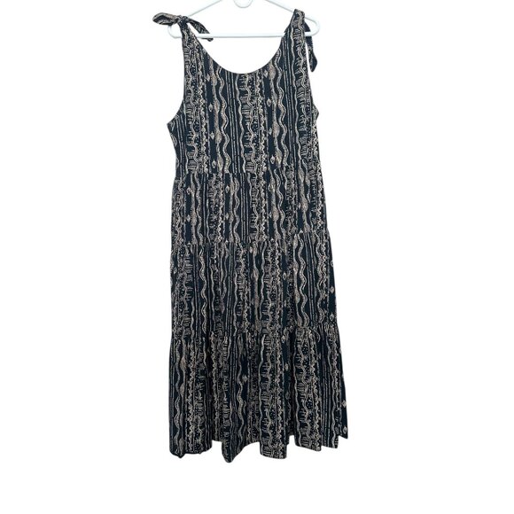 Two Potato | Dresses | Vintage Two Potato Abstract Tiered Midi Dress ...